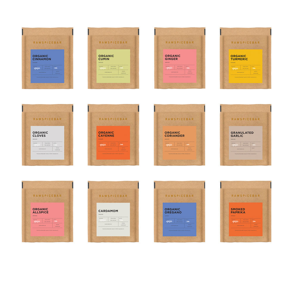 Let's find the spices you'll love RawSpiceBar